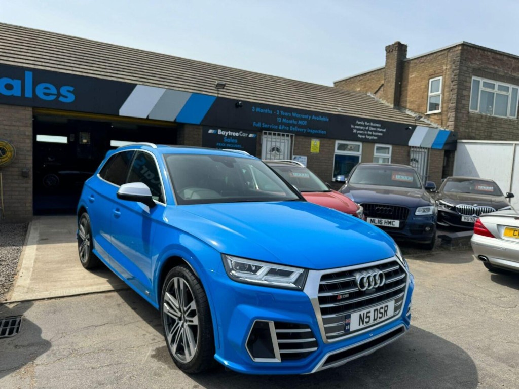 Used AUDI SQ5 2019 Blue for sale - £34995 in Spalding, Lincolnshire ...